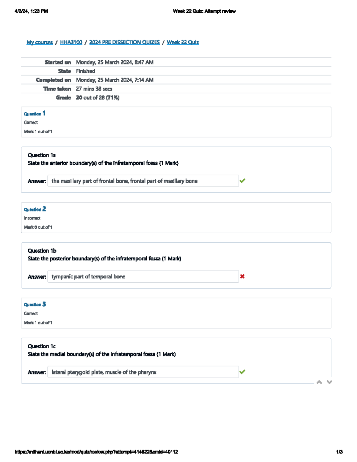 Week 22 - Medicine and surgery - Studocu