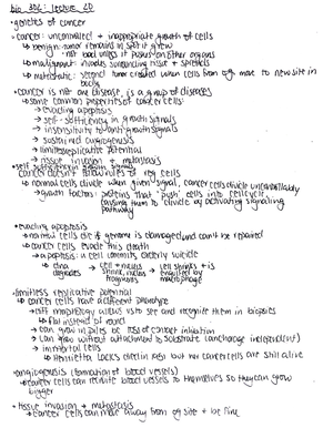 BIOL 302: Lecture 19 Notes - bio 302: Lecture 19 genetic analysis of ...