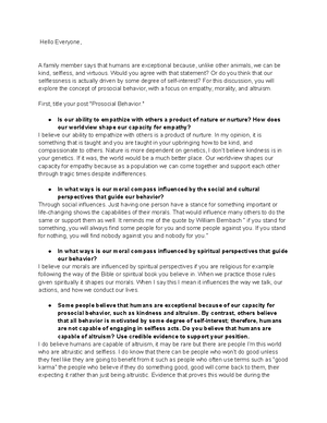 5-2 Activity Person Situation Debate - PSY 328 Module Five Activity ...