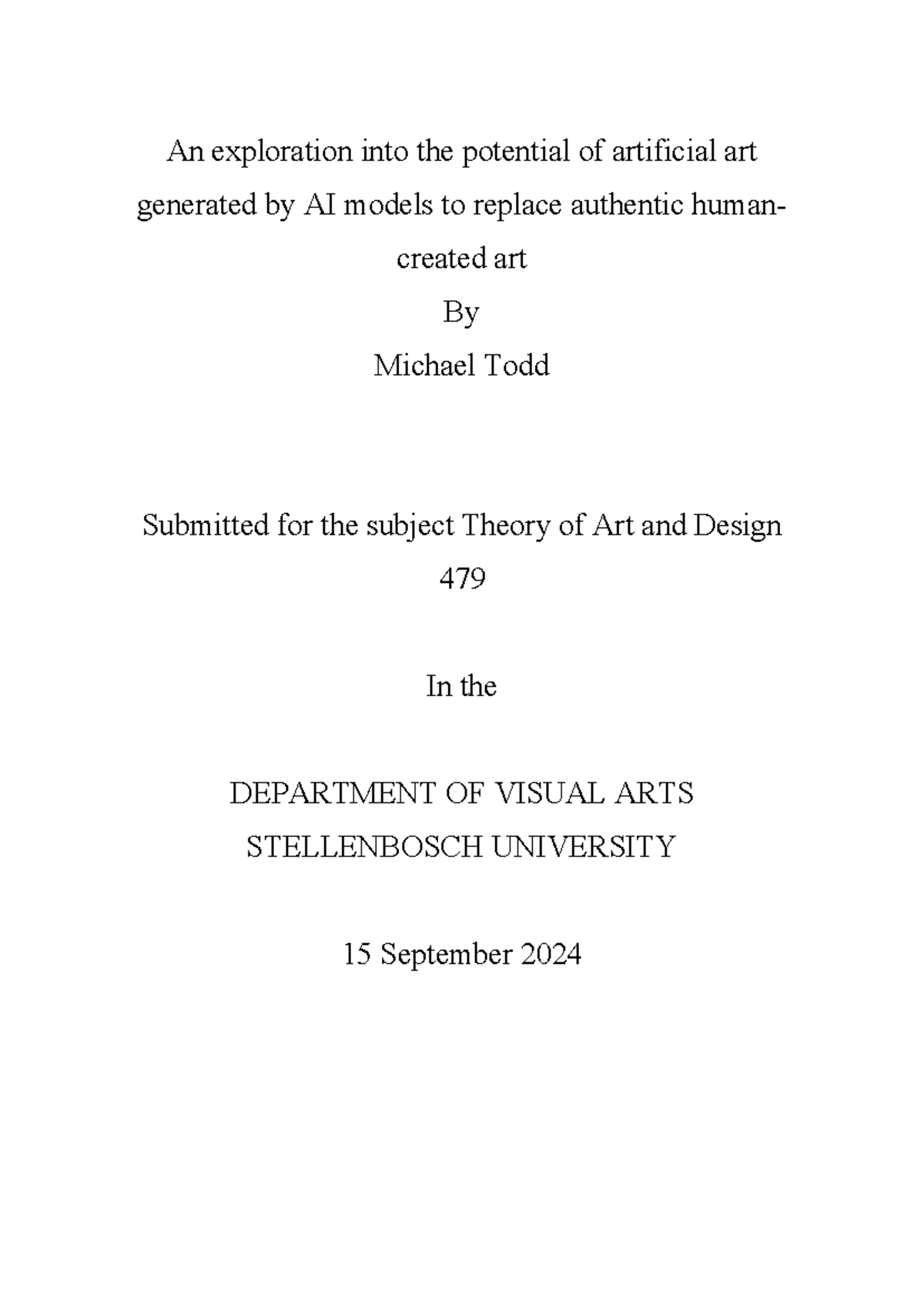 Research Article Final - An exploration into the potential of ...
