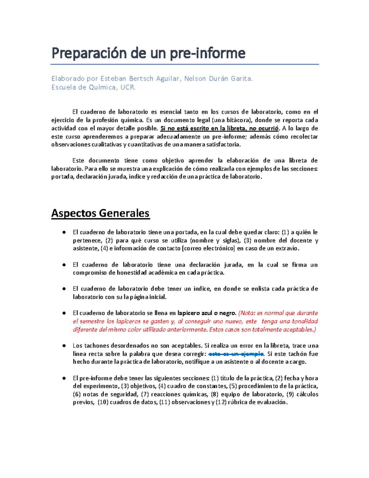 Módulo Pre-Informe - manual - Preparación de un pre-informe Elaborado por Esteban Bertsch ...