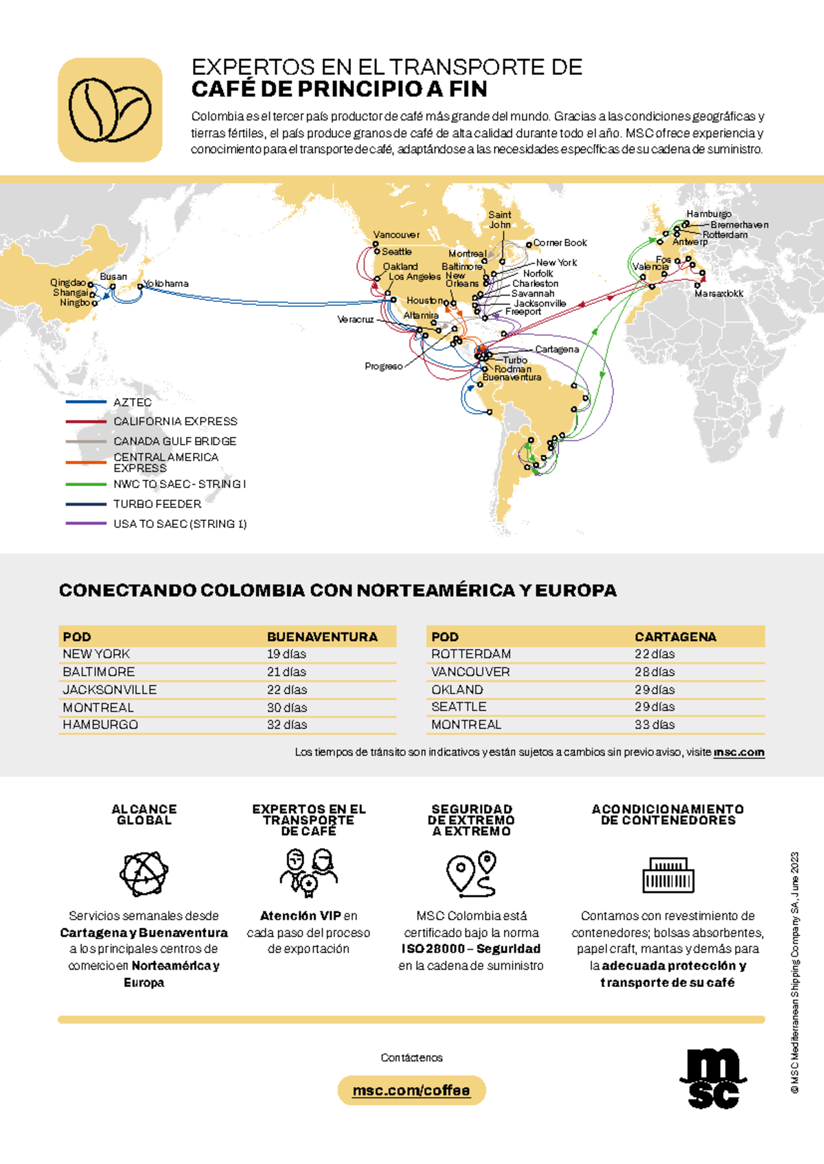 MSC Colombia expertos en el transporte de cafe new - Fos Valencia ...