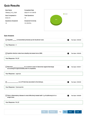 Chapter 26 1 - Exam Prep - Report this Question 17s Report this ...