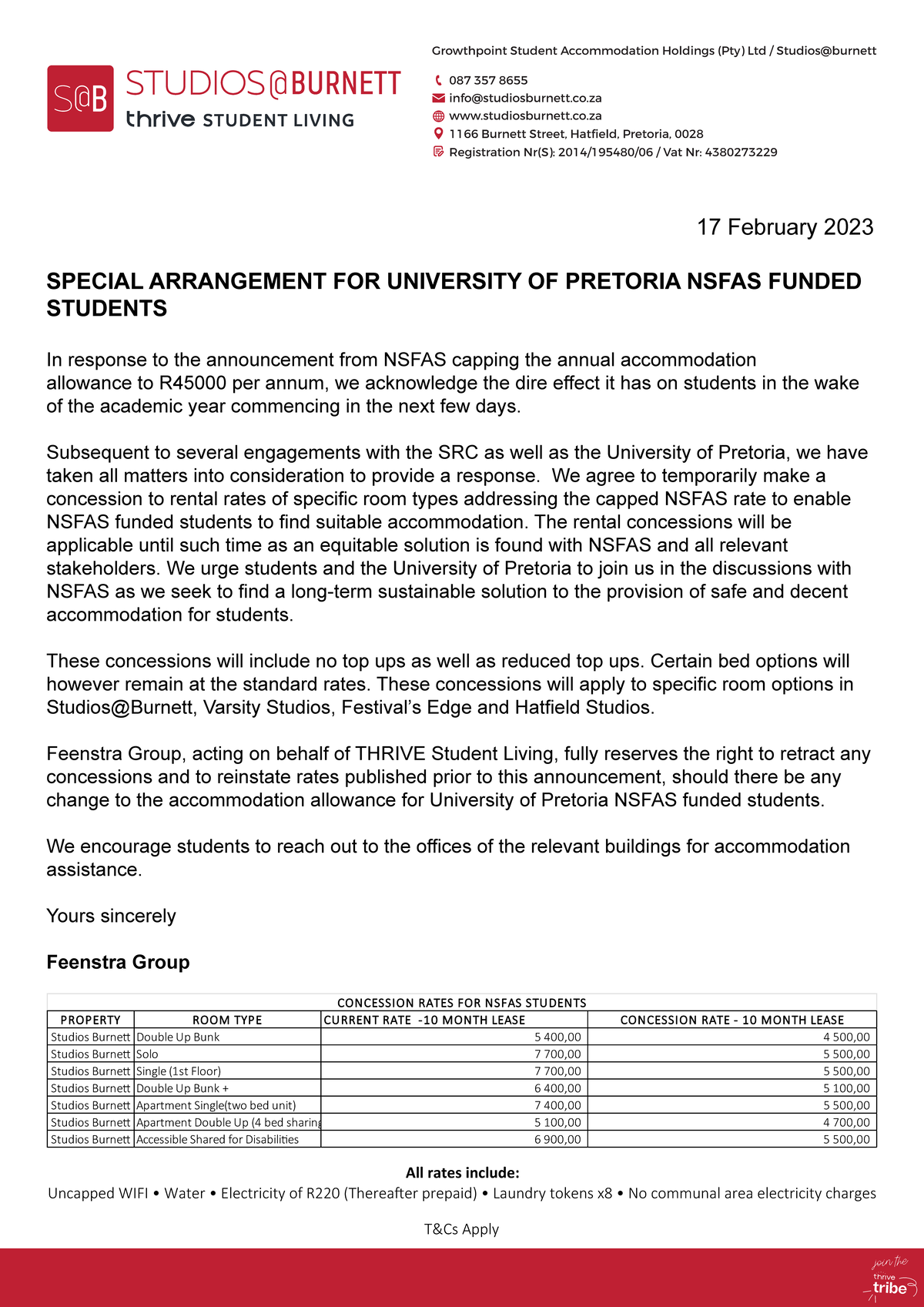 SB Special-Arrangement-Letter-Rates - 17 February 2023 SPECIAL ...