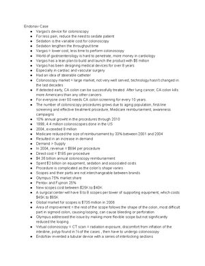 Genzyme Case Notes - HBS Case Analysis - Genzyme Case Synvisc-One will ...