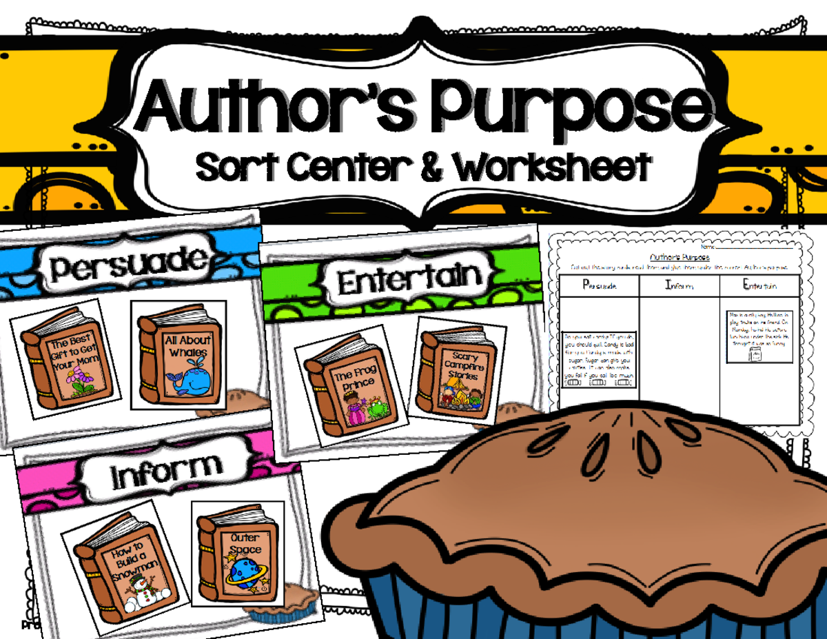 Authors Purpose-1 - Author Purpose - Author’s Purpose Author’s Purpose ...