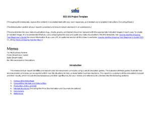 Eco 201 module 2 discussion - ECO 201 Module 2 Discussion: I was not ...