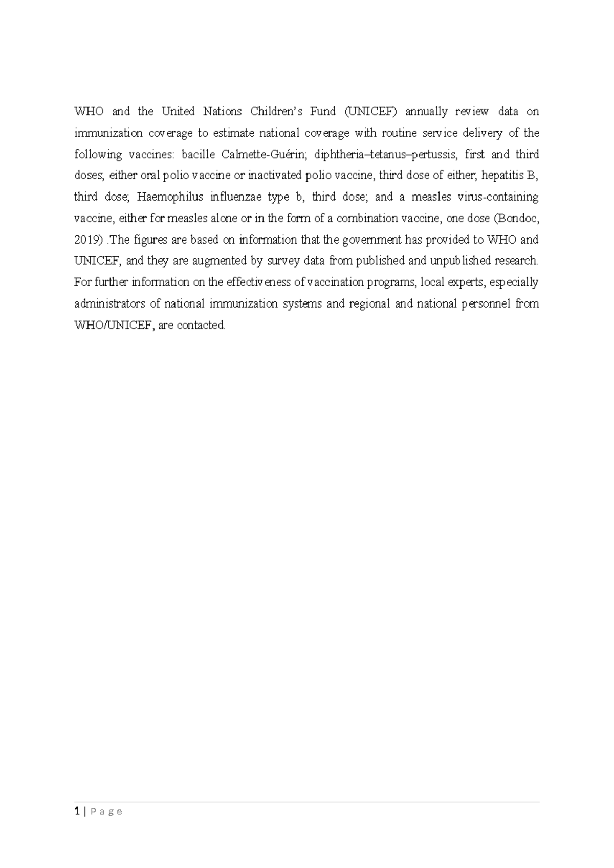 Dologan references - sssssss - WHO and the United Nations Children’s ...