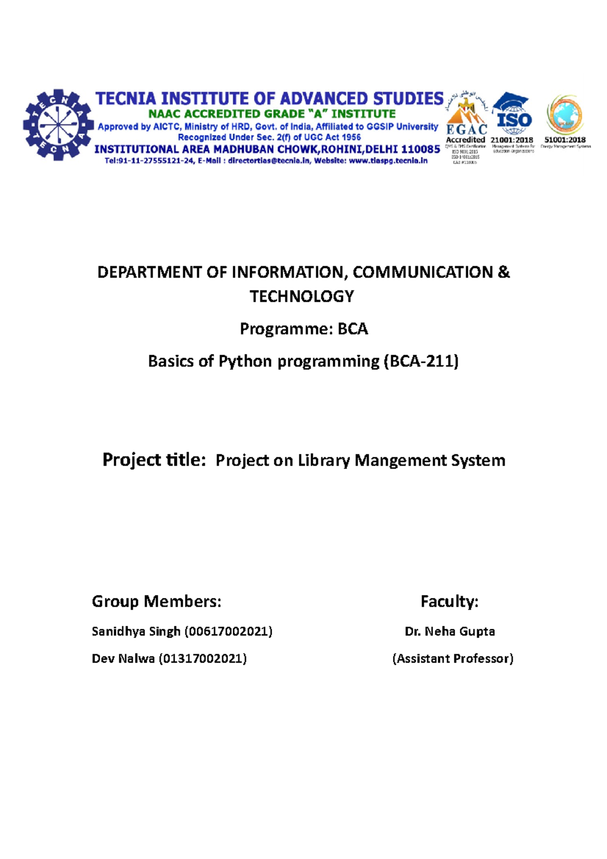 Python Mini Project Akhfkgadjfgejh Department Of Information Communication And Technology