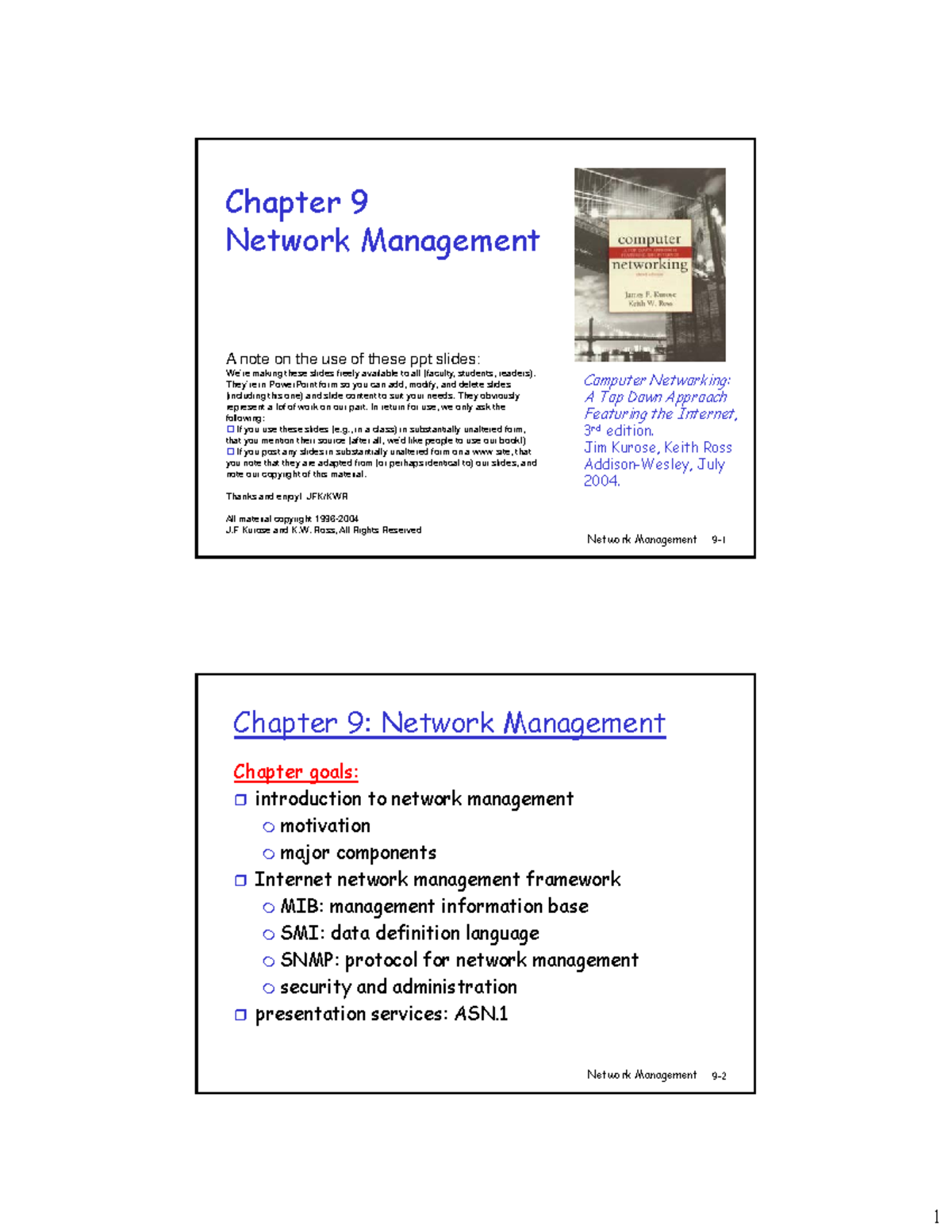 Chapter 9-Network Managment-3ed(C11 Network monitoring) - Network ...