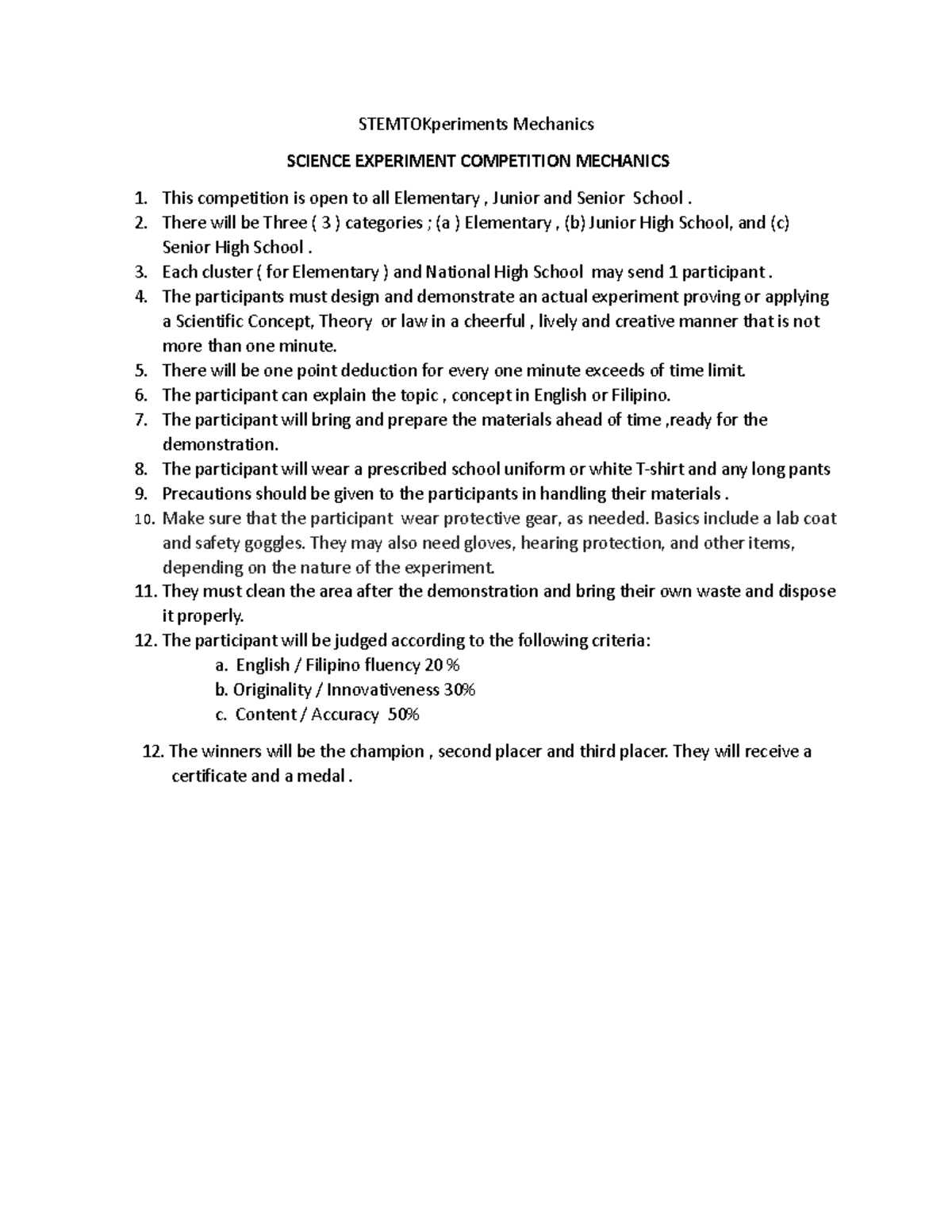 Stemtokperiments-Mechanics - STEMTOKperiments Mechanics SCIENCE ...