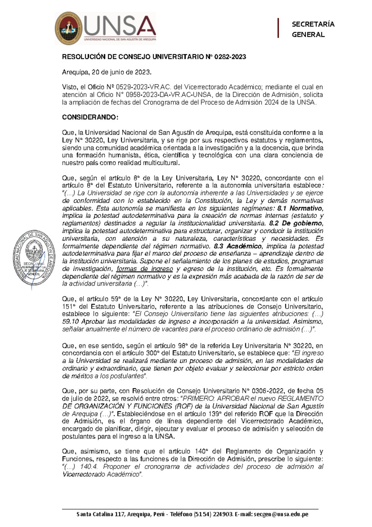 RCU No 0282 2023 - xxxx - - Studocu