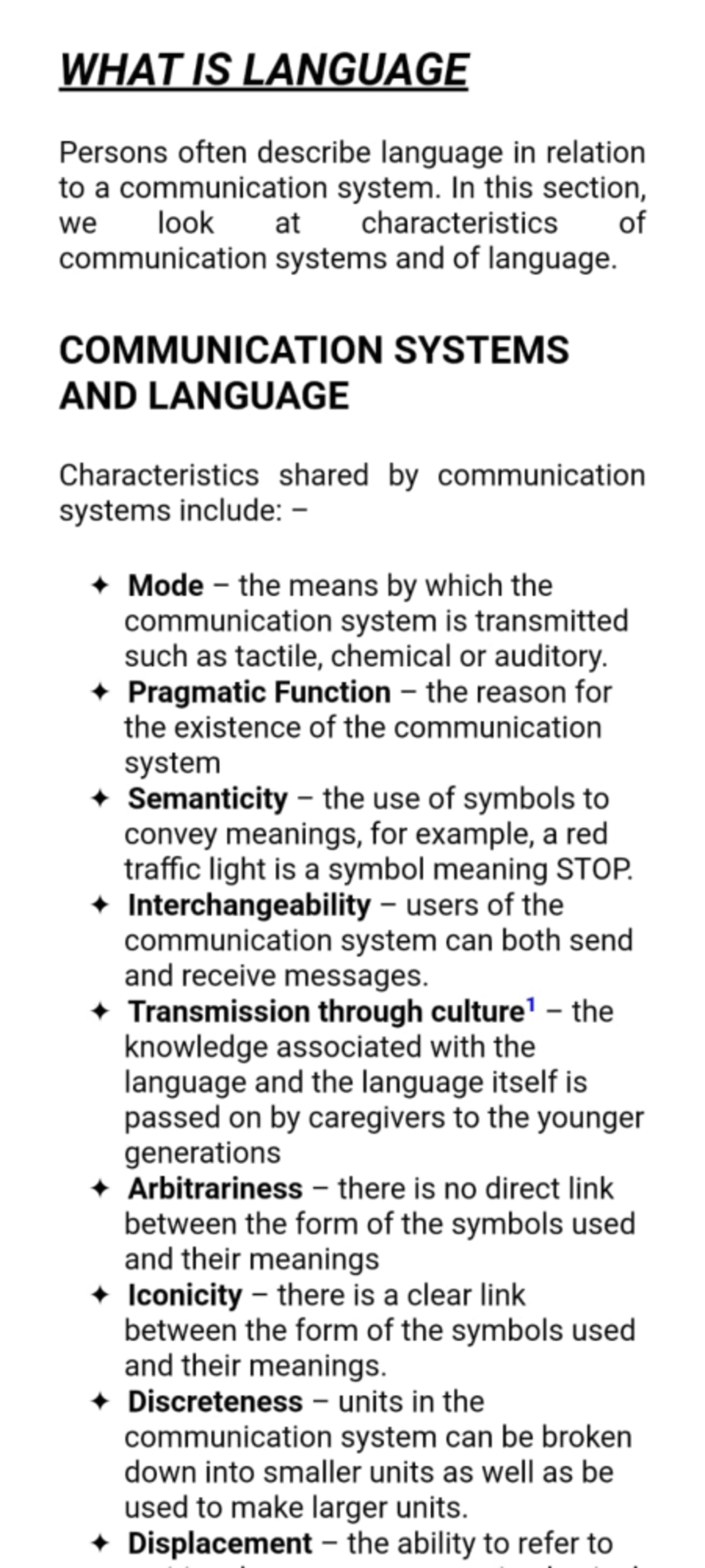 Notes on Jamaican Sign Language - Studocu