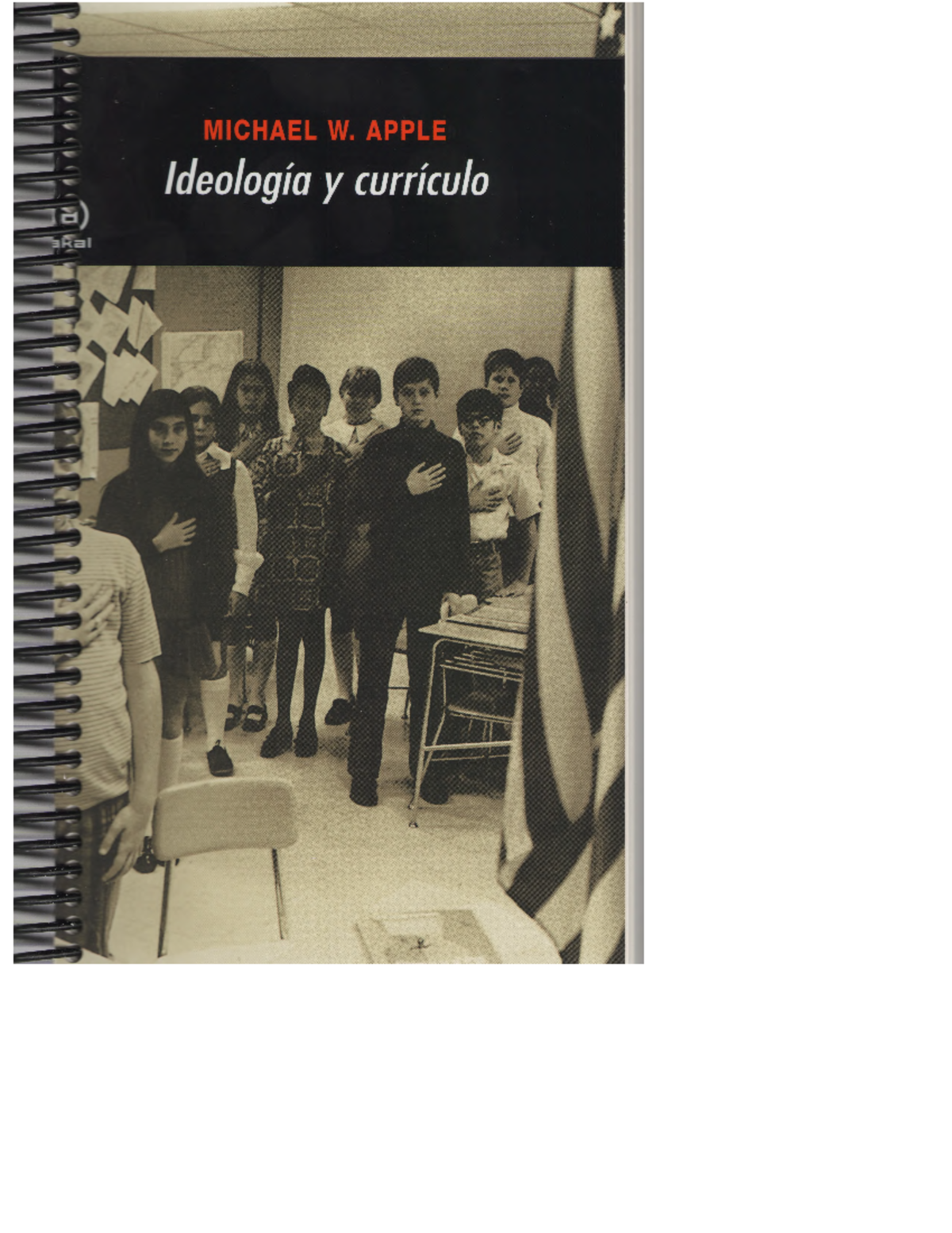 Apple Michael W - Ideologia Y Curriculo - MICHAEL W. APPLE IDEOLOGÍA Y ...