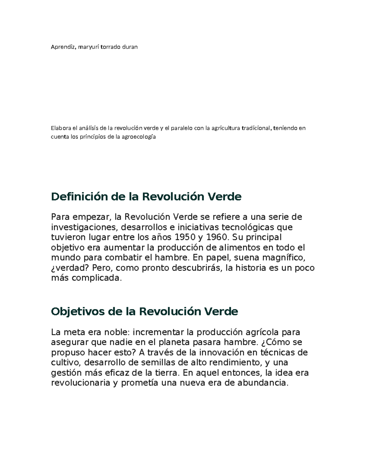 Analizis - ljnj - Aprendiz, maryuri torrado duran Elabora el análisis ...