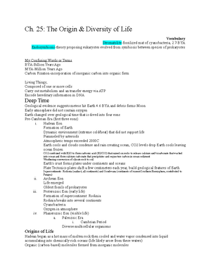 Fungi - Vocabulary List and Chapter Notes - Biology - Ch. 31: Fungi ...