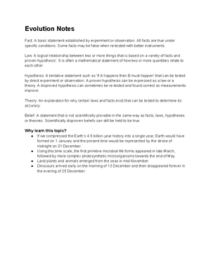 Year 10 Science yearly notes - Ecosystems and Global Systems 3 Dynamic ...