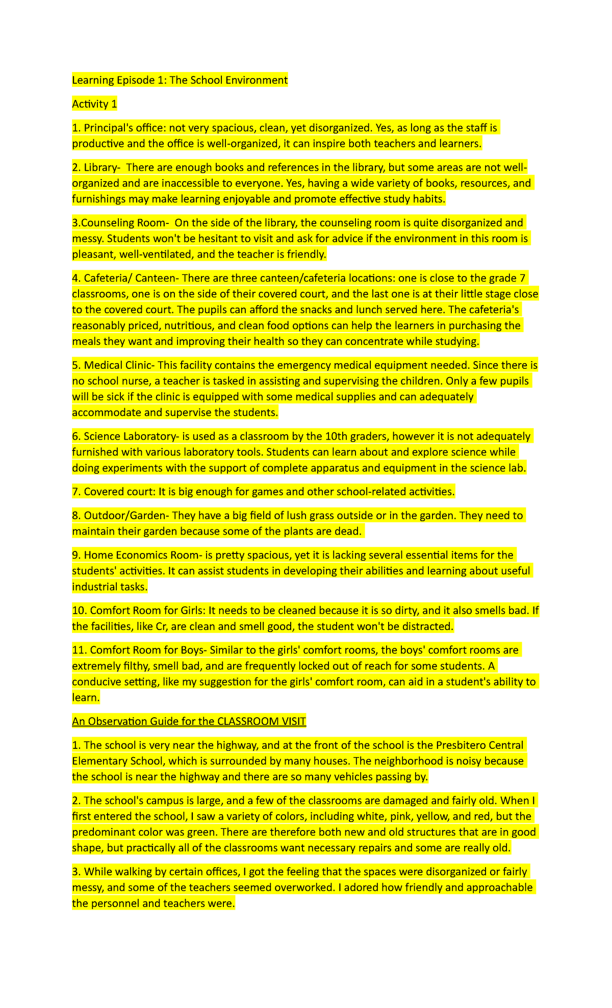 Learning Episode 1 - For educational purposes - Learning Episode 1: The ...