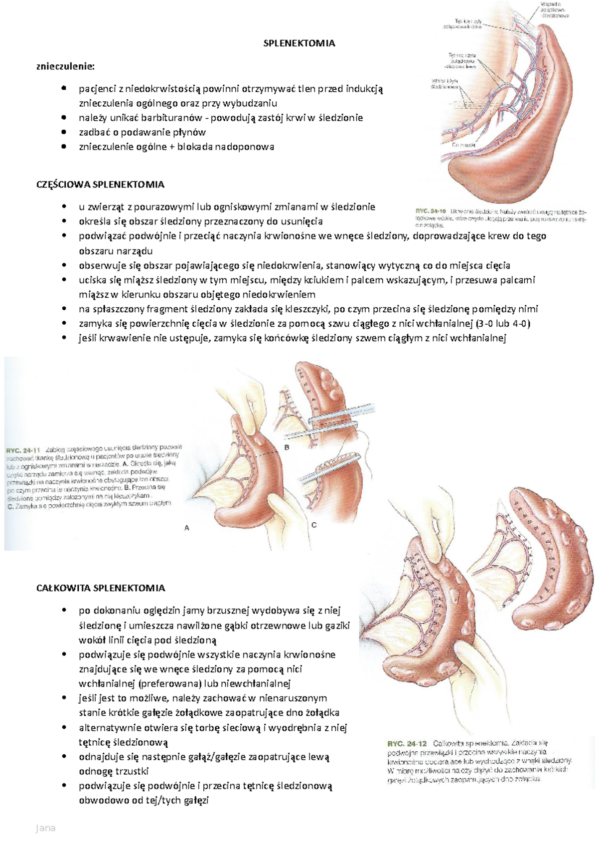 Splenektomia - fossum - splenectomy in dogs and cats - surgery ...