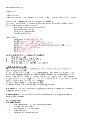 Hoofdstuk 4, Gespreksvoeren met kinderen en adolescenten ...