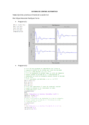 Controladores PID - Presentacion de Clase - Los sistemas de primer ...