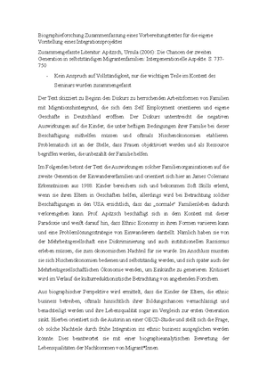 Zeitstrahl Dominik Bloh - Biographieforschung - Studocu