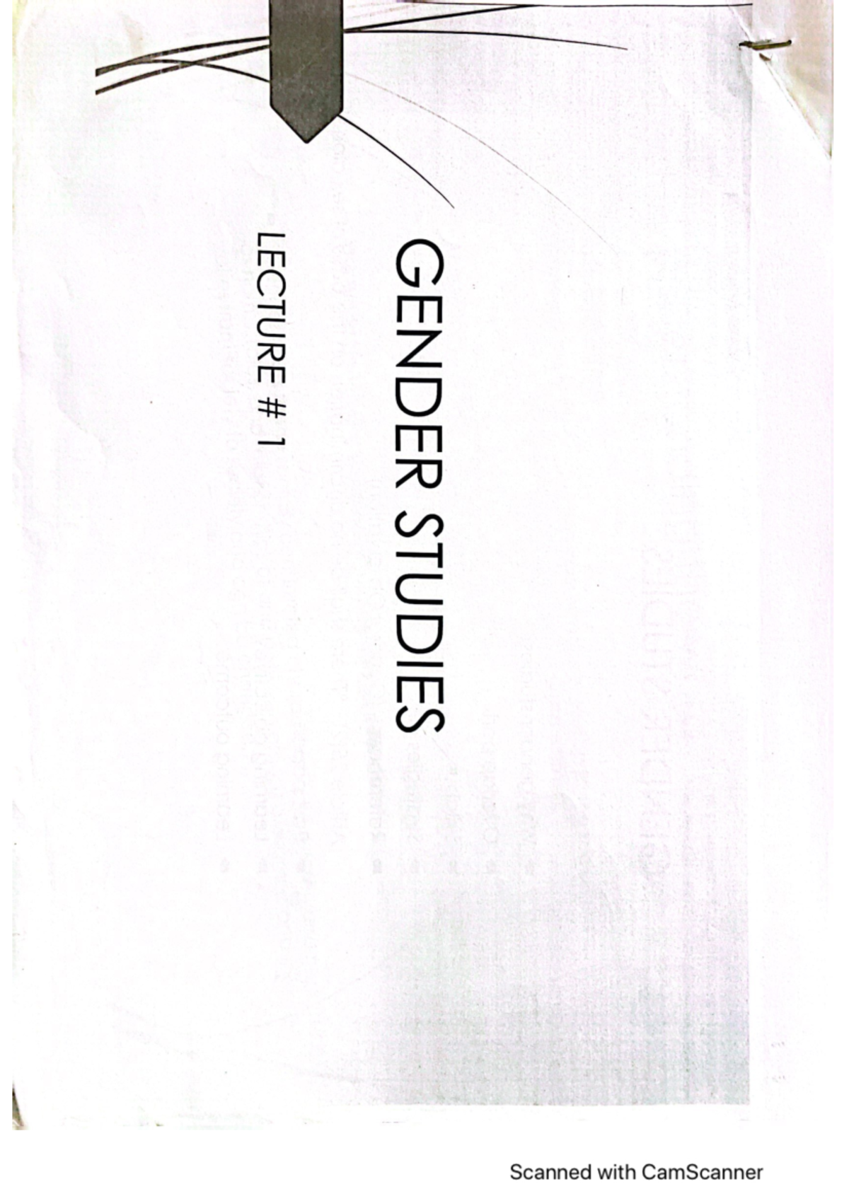 Gender Studies Slides - Studocu