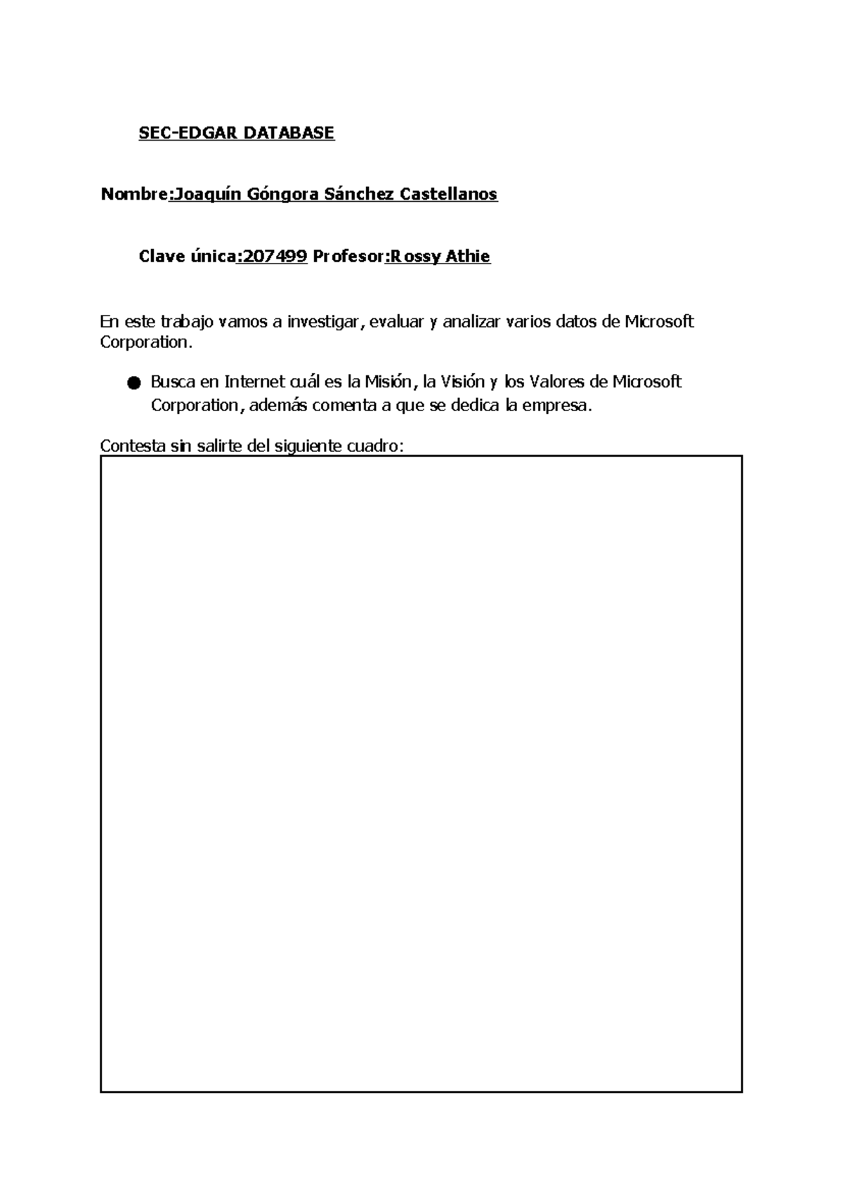 SEC- Edgard Database prim 24 (1) - SEC-EDGAR DATABASE Nombre:Joaquín ...