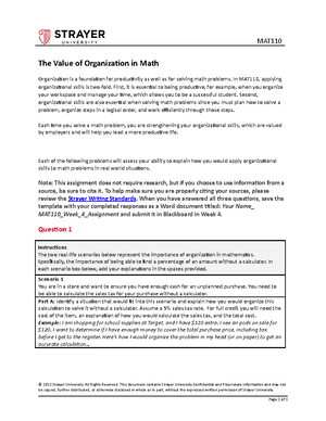 Week 2 Assignment Template - WRK Week 2 Assignment Template ...