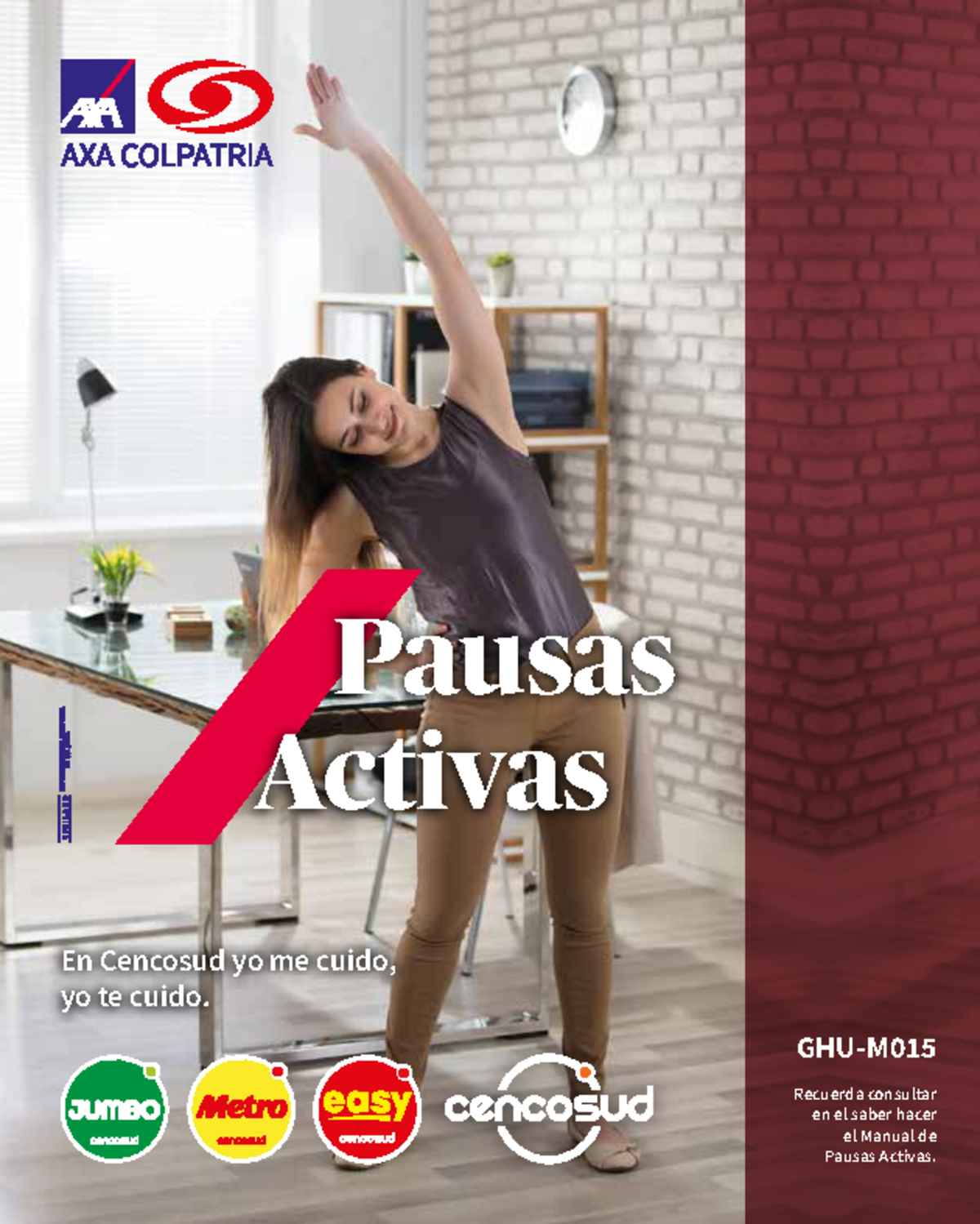 Cartilla Pausas Activas - Pausas Activas GHU-M Recuerda consultar en el ...