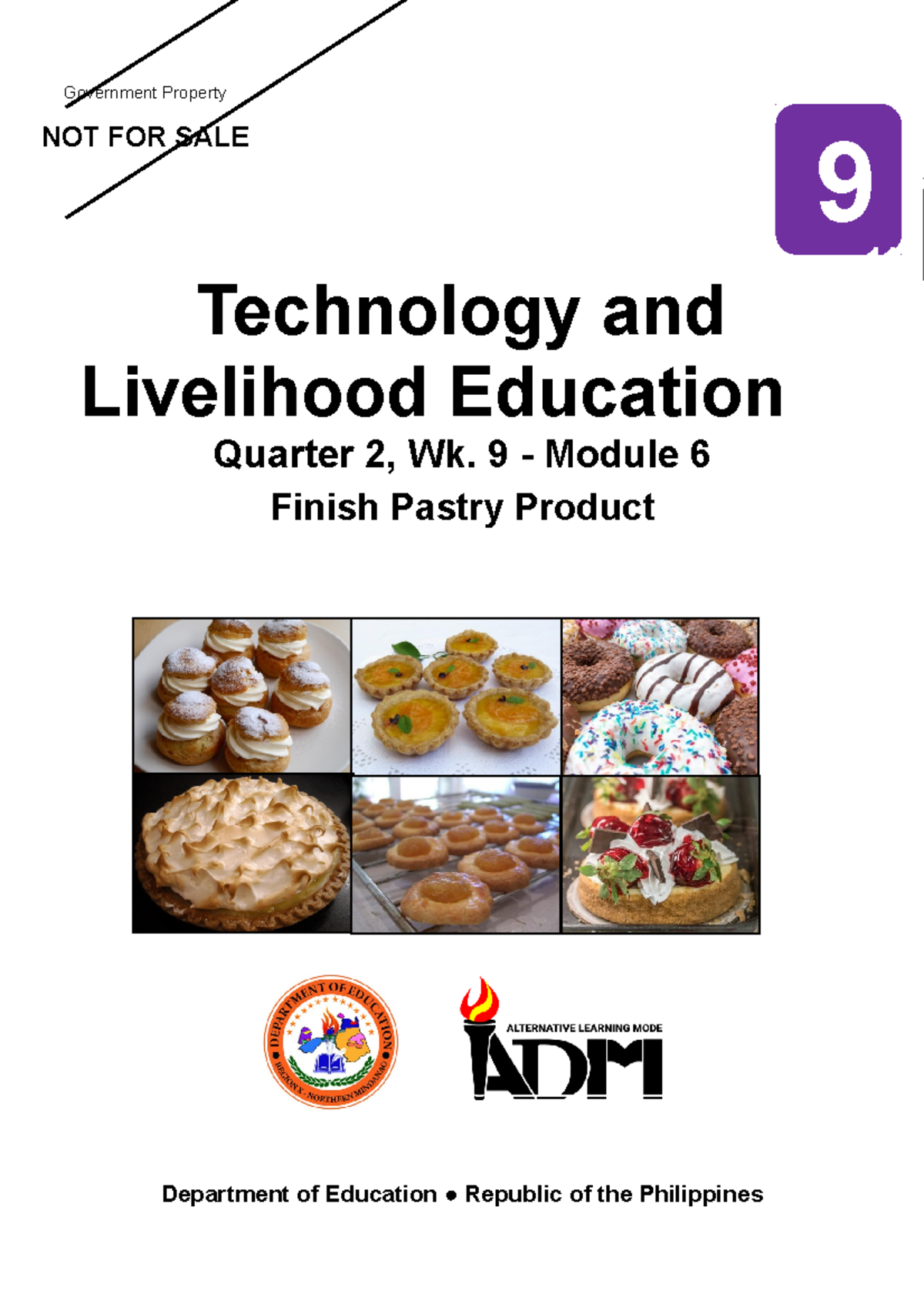 TLE9 Breadand Pastry Q2 Mod6 Finish Pastry Product v2 - NOT Technology ...