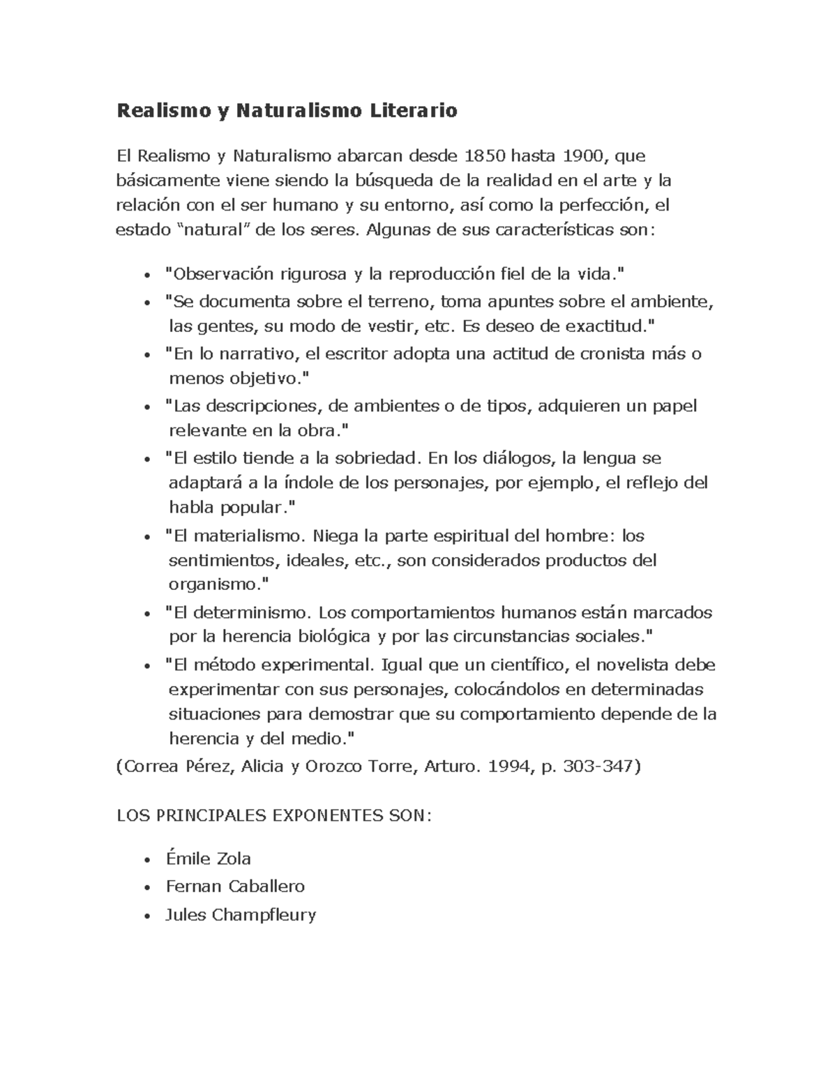 Realismo-y-Naturalismo - Realismo y Naturalismo Literario El Realismo y ...