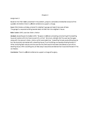 IRAC - Example of IRAC - Issue: Will the informant who was given money ...