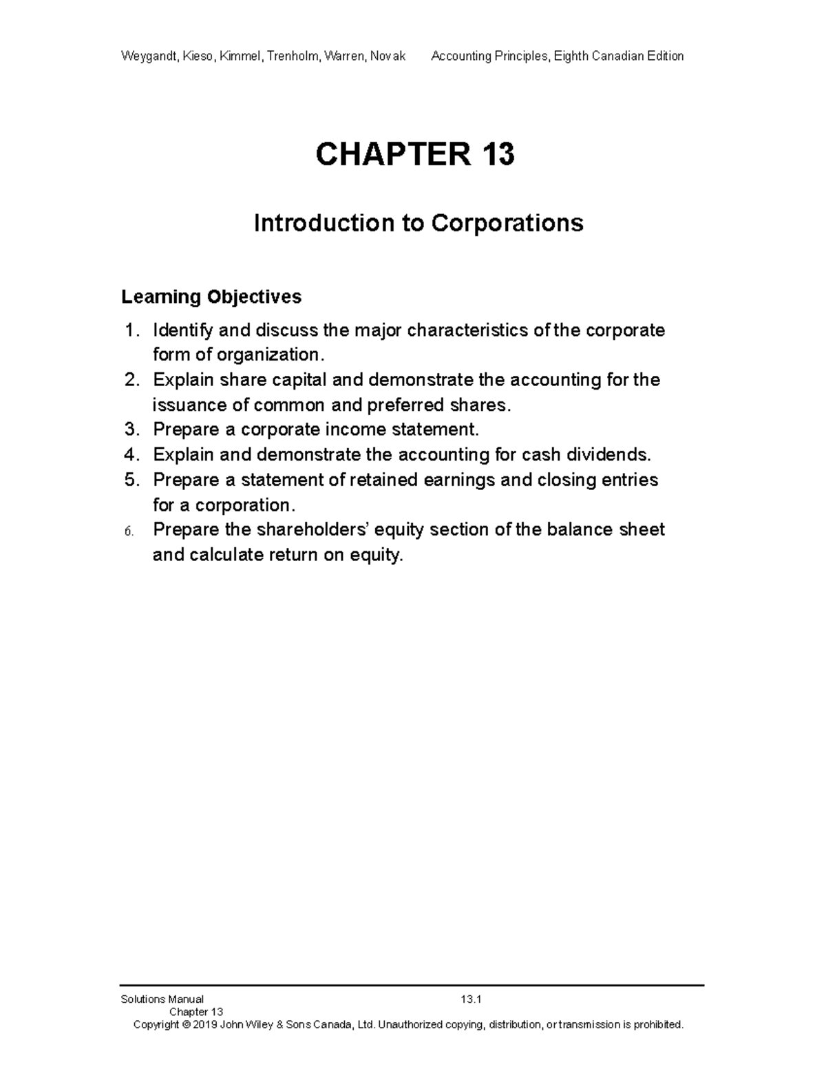 E Book Chapter 13 Problems And Solutions Chapter 13 Introduction