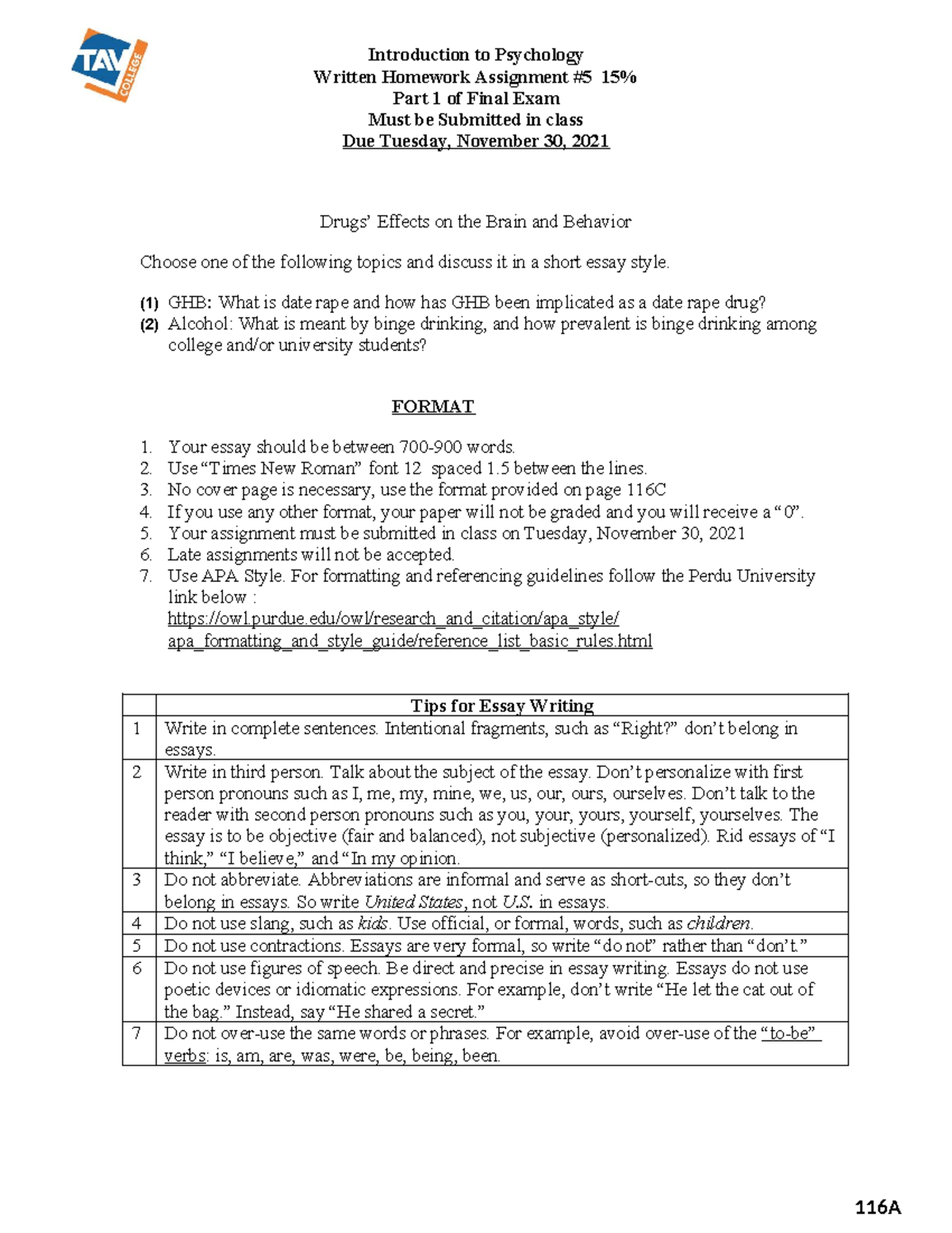 Class 10 Homework Assignment 5 Due November 30 2021 - Introduction to ...