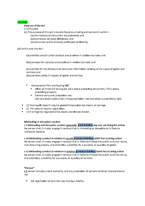 Lecture 8 - Passing Off - PASSING OFF: All forms of passing off ...