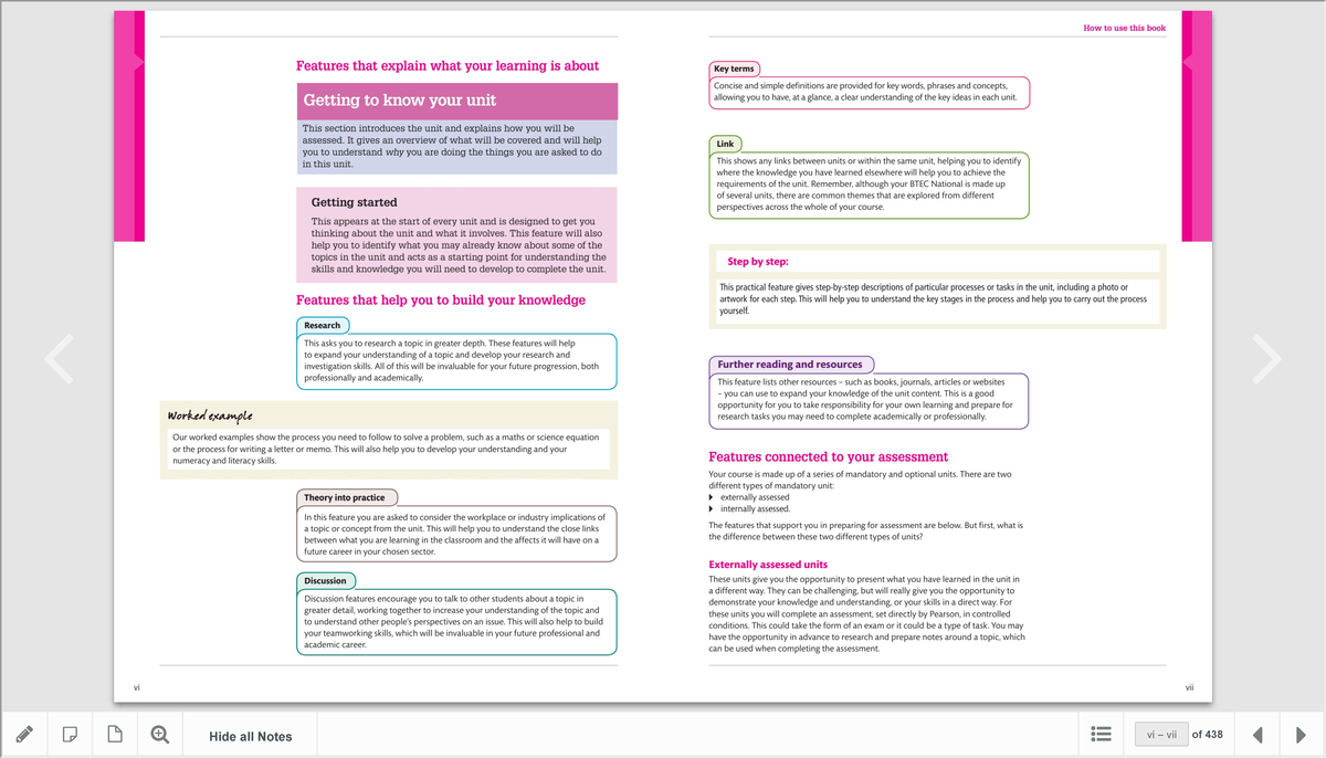 Pearson BTEC National Business Student Book 1 Active Learn - How to use ...