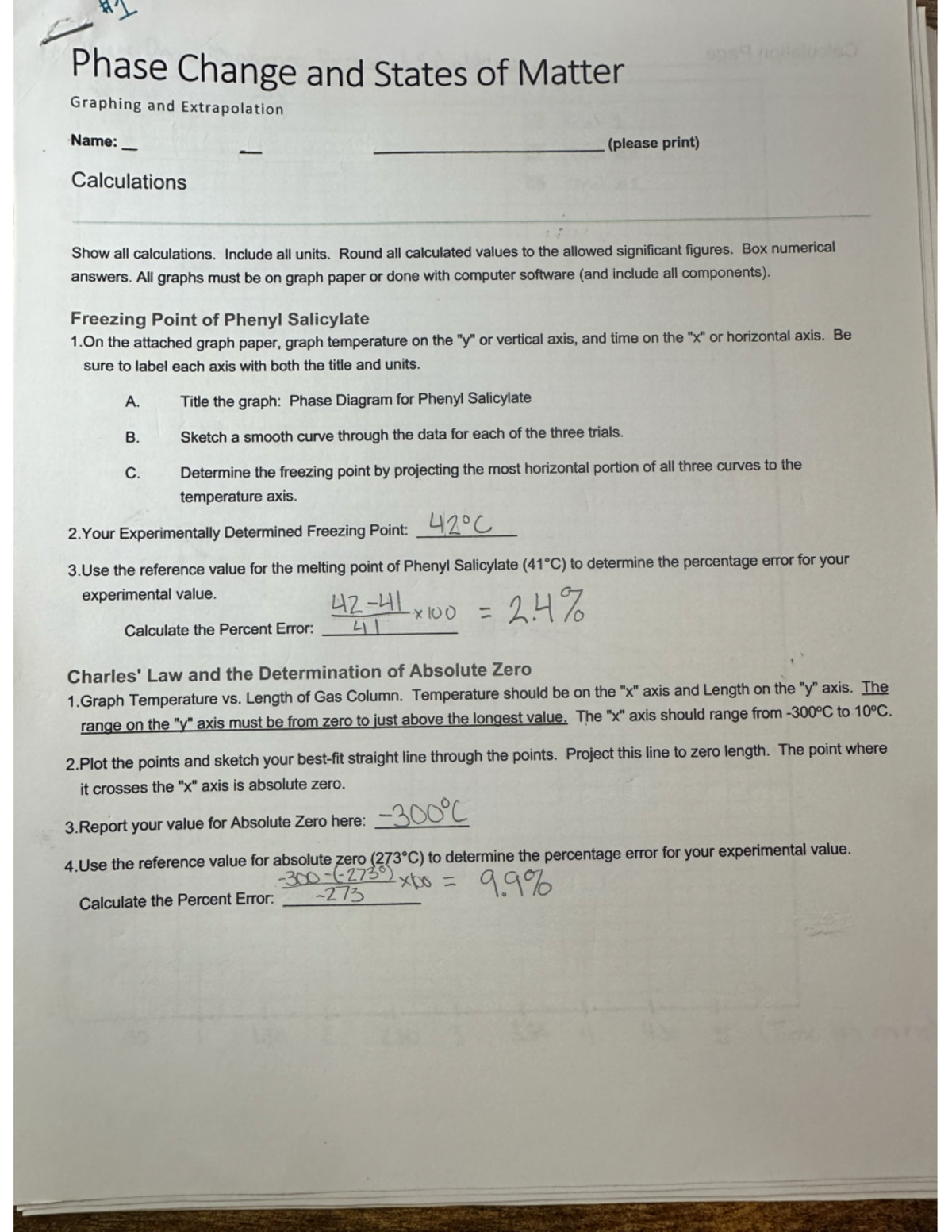 phase change and states of matter - Phase Change and States of Matter ...