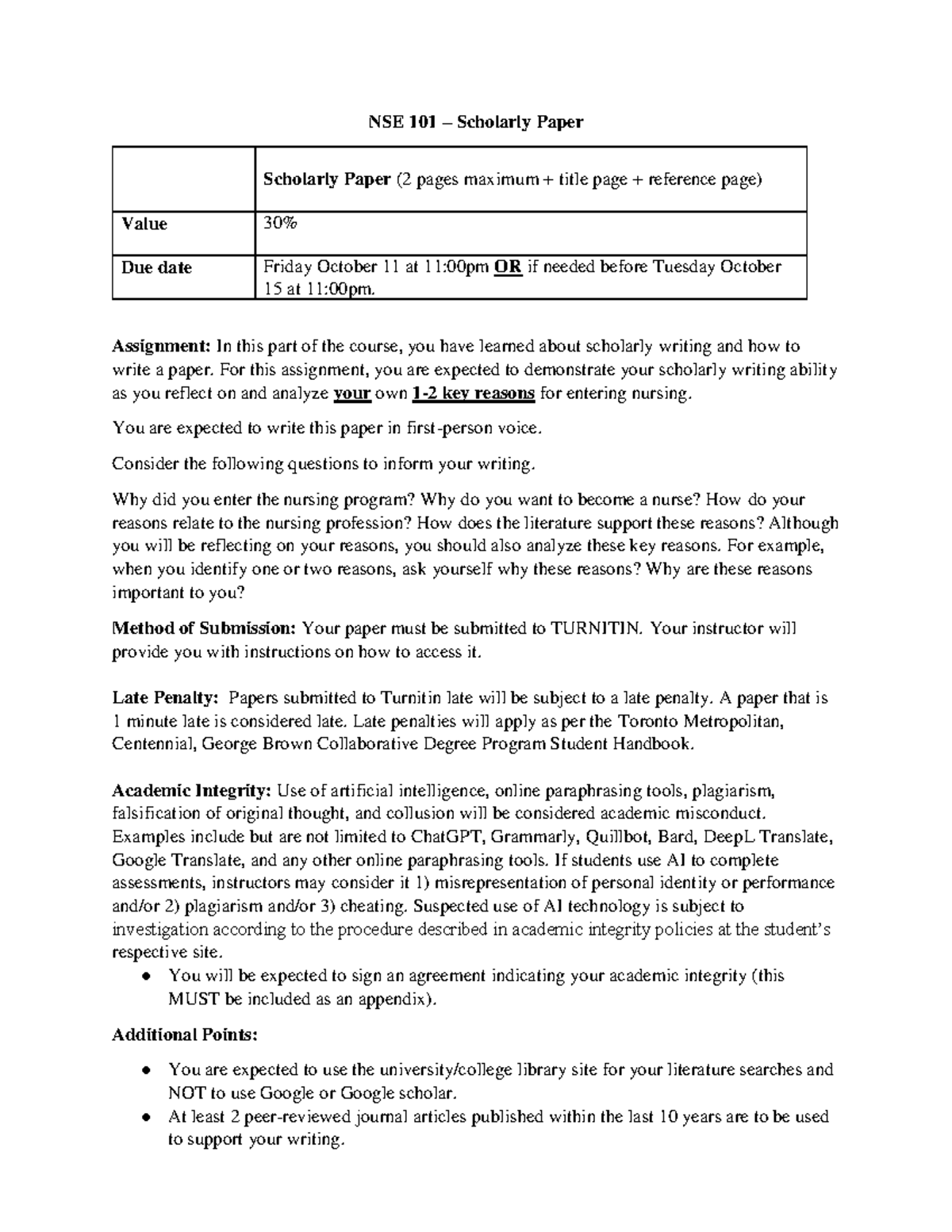 NSE 101 paper guidelines Final May 15, 2024 - NSE 101 – Scholarly Paper ...