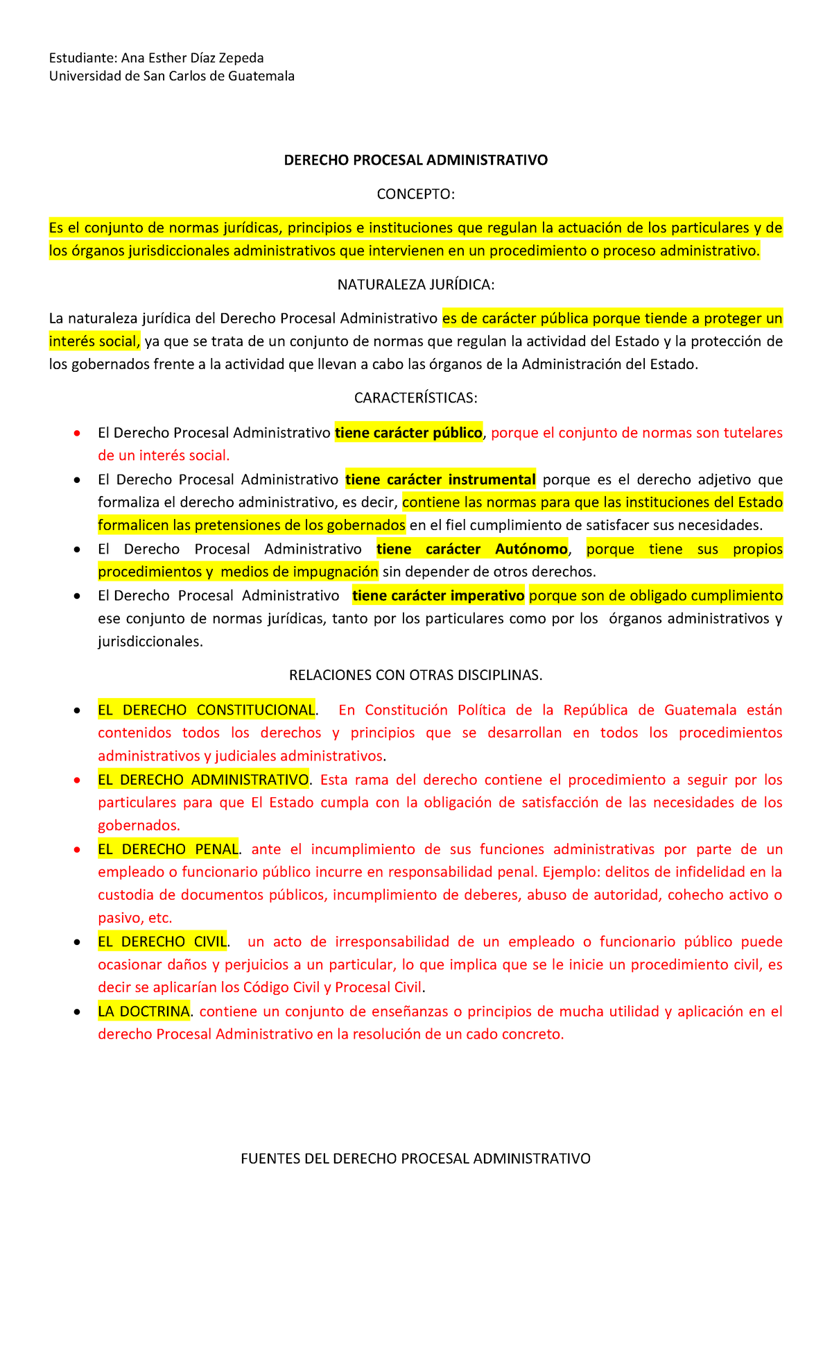 Derecho Procesal Administrativo 1-convertido - Warning: TT: undefined function: 32 Universidad ...