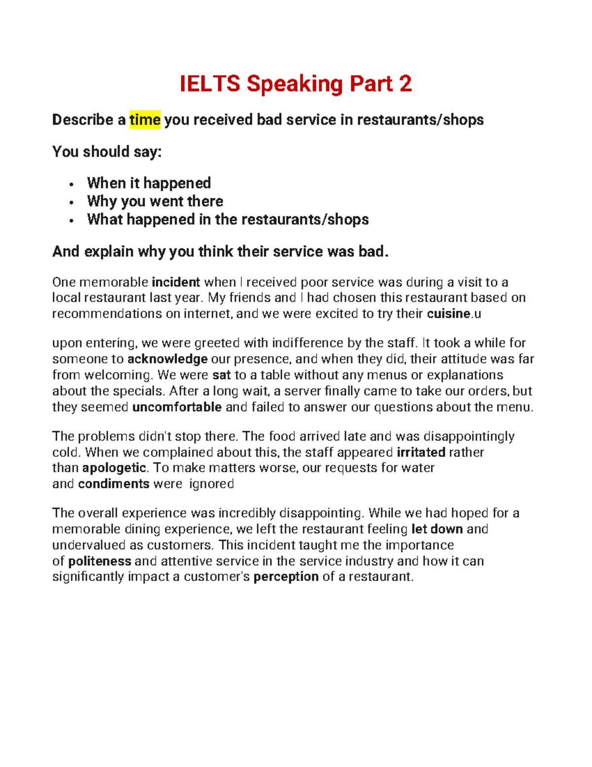 Ielts Speaking Part 2 - dchjshcgdsjbcdcj - IELTS Speaking Part 2 ...