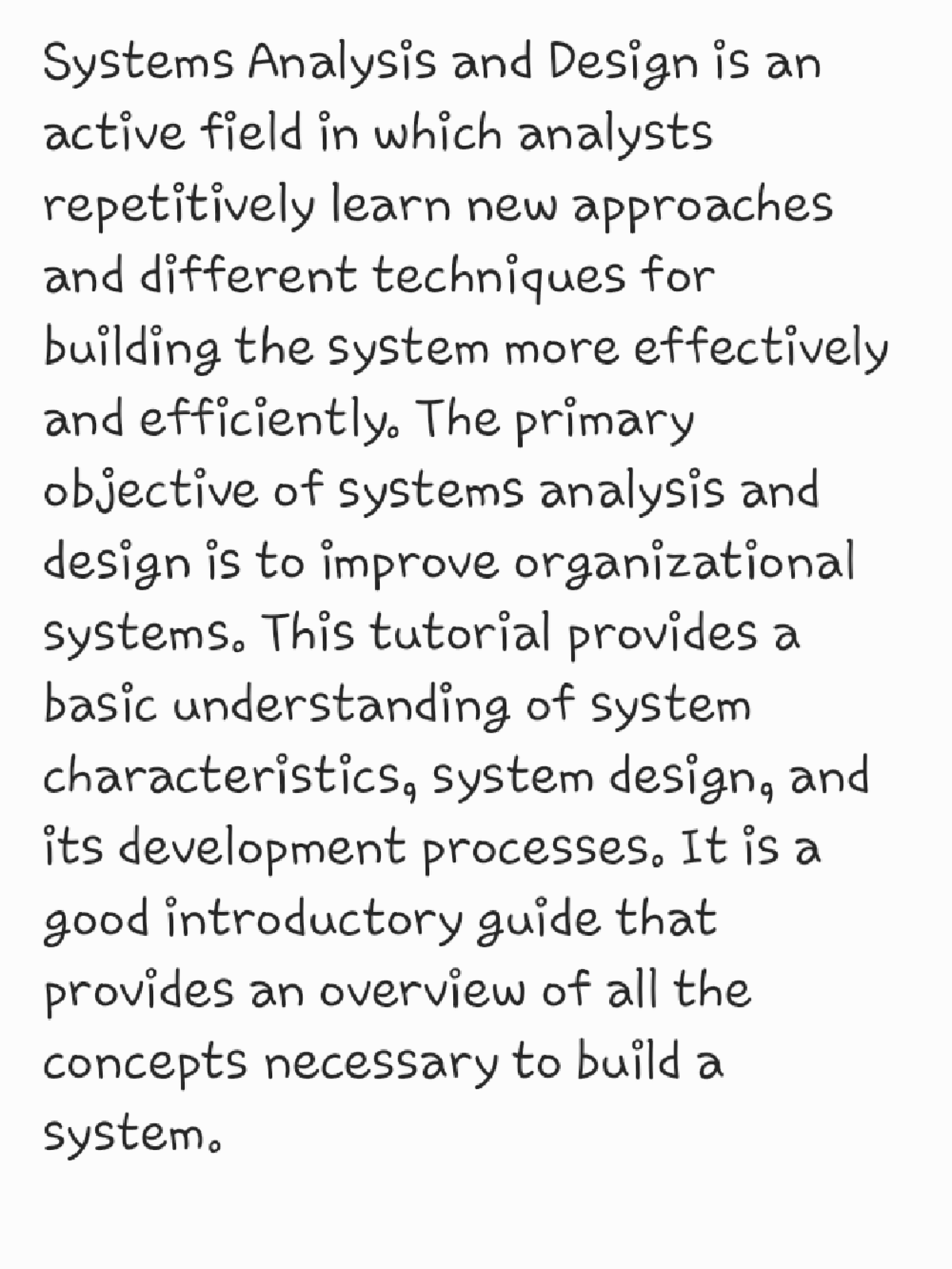 Notes 220803 172437 - Systems analysis category - Computer Science ...