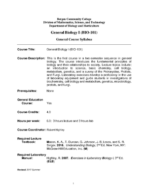 Genbio 1 Module-5 - GENERAL BIOLOGY MODULES - SENIOR HIGH SCHOOL ...