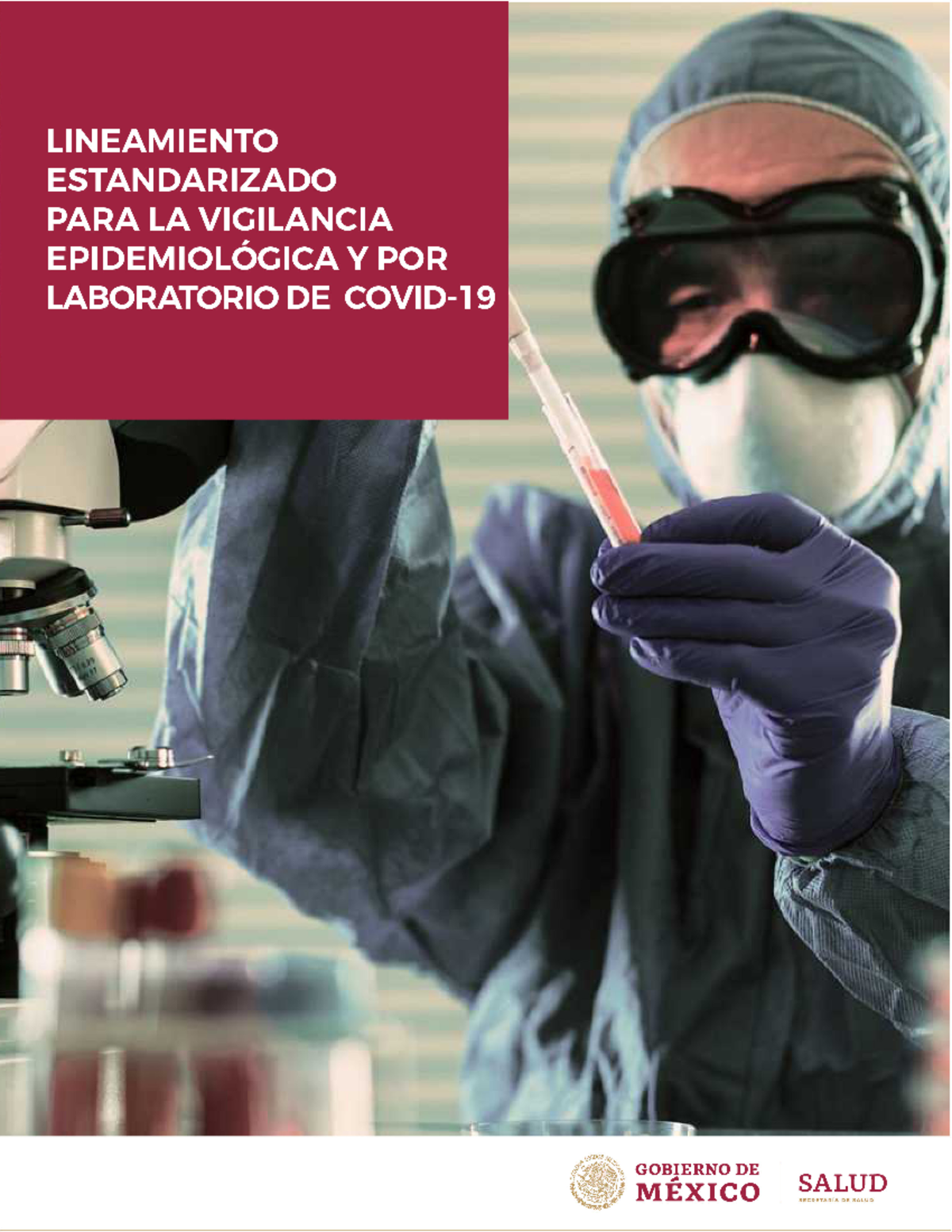 Lin Vig Epi Lab Covid 19 - Lineamiento de vigilancia epidemiologica de ...