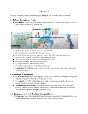 Population and Migration Notes - Population and Migration Notes Part 1 ...