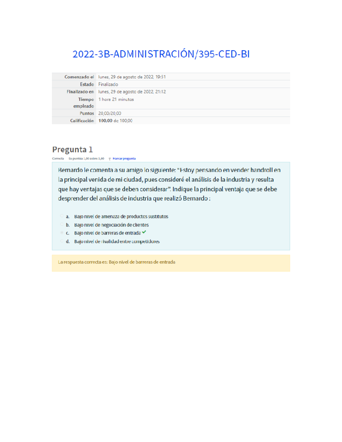 Prueba 2 Administracion Iplacex - Studocu