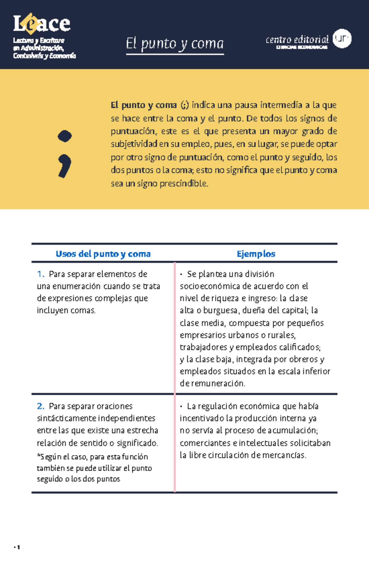 Punto-y-coma - La coma y el punto son fundamentales - Manual de citas y ...