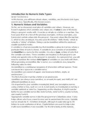 CH18 - Java Chapter 18 - 18 Final Submission and Essay CERTIFICATION OBJECTIVE Preparing the ...