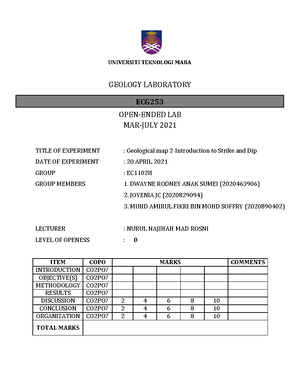 LAB 1 Fineness - lab 1 - CIVIL ENGINEERING LABORATORY UITM CAWANGAN ...