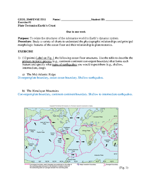 Lab 2 - GIS Exercise 1 - Lab report 2 - GEOL 3340 Geology for Engineers Name: Fernando Gomez ...
